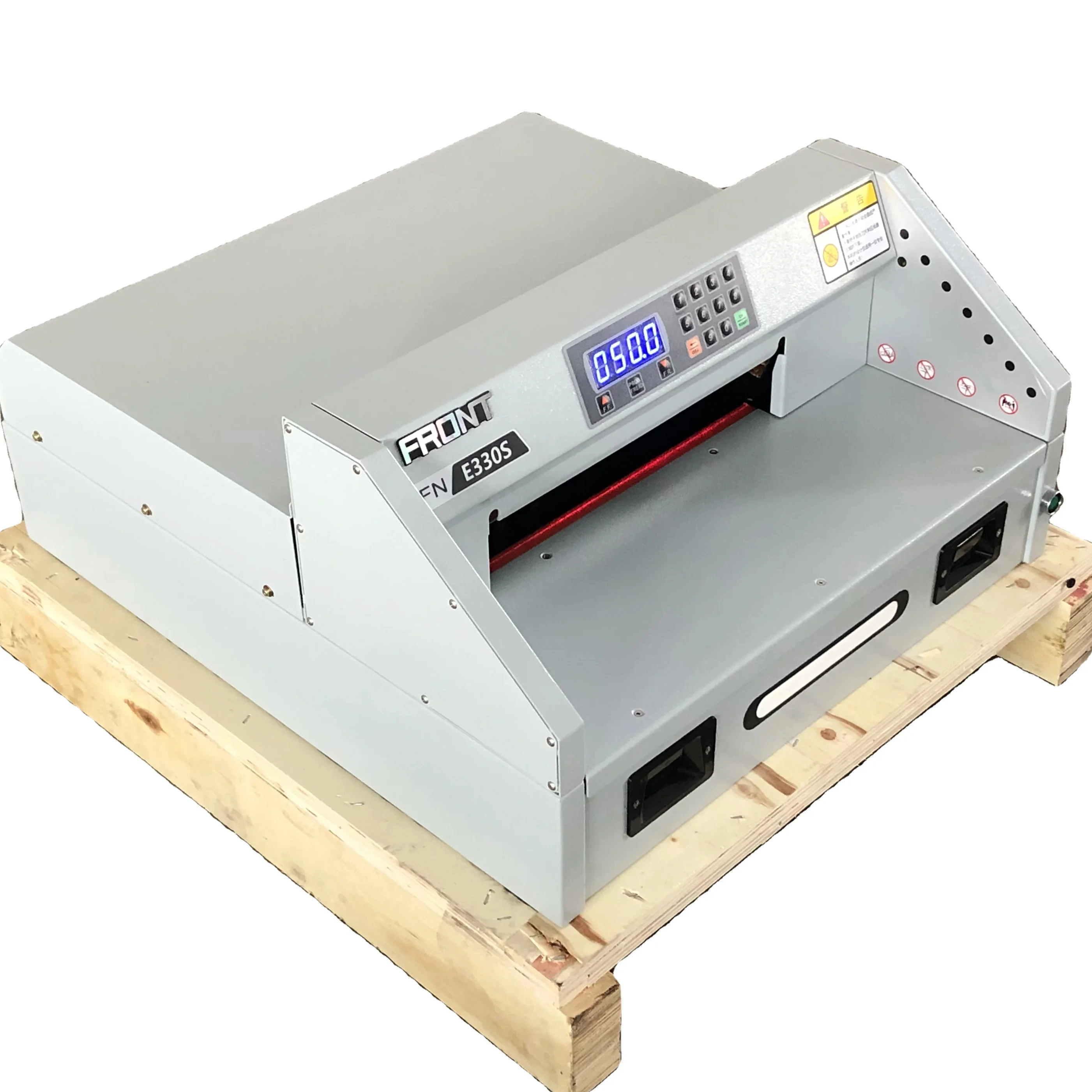 E330S 330MM ELECTRIC PAPER CUTTER Automic clamping and pushing paper ...