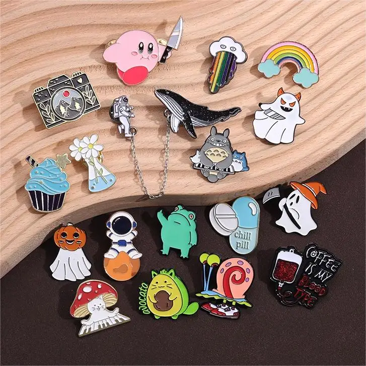 Wholesale Anime Cartoon Lapel Badges - Custom Enamel Pins