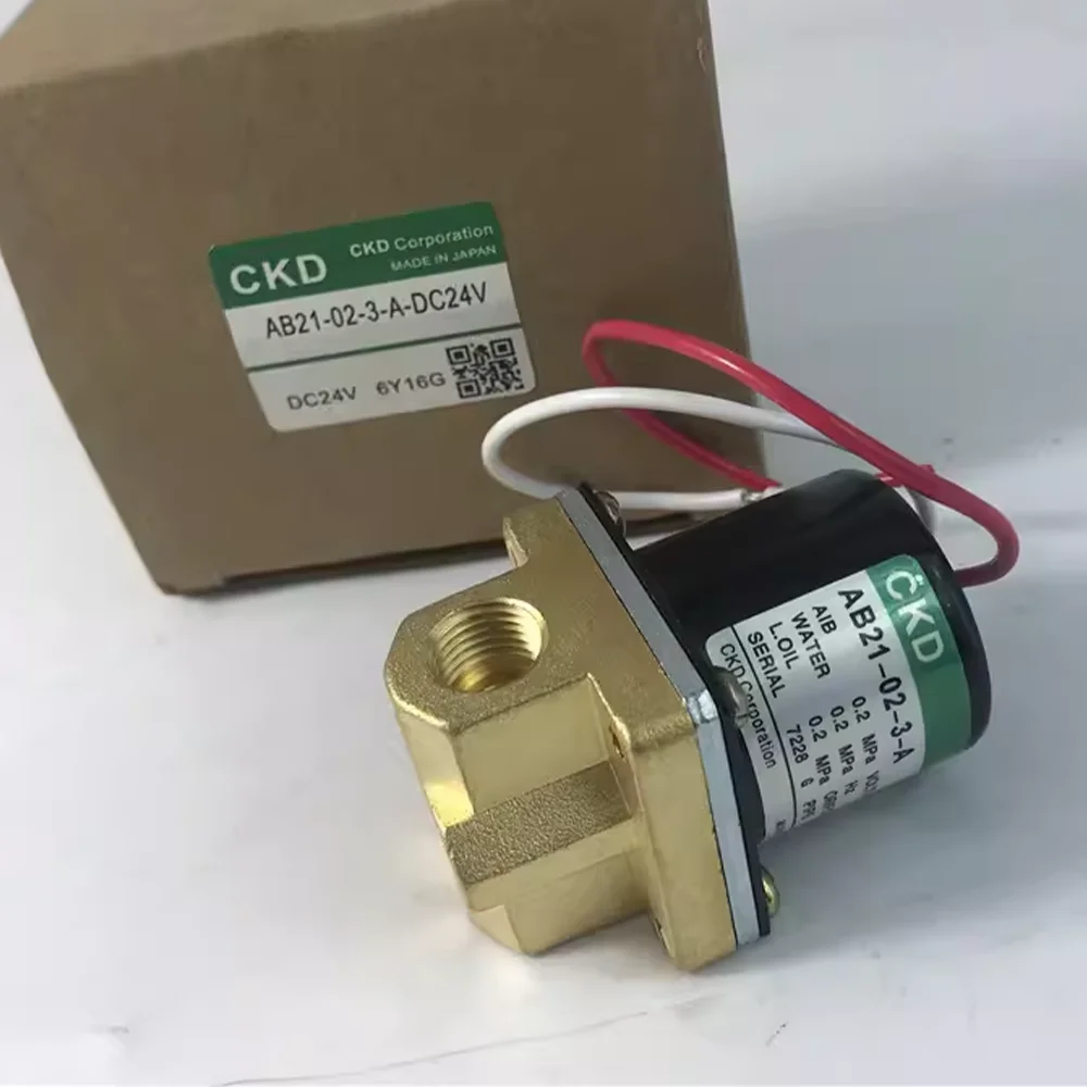 Thailand Ckd Solenoid Valve Ab21-02-3-a-dc24v/ab21-02-2-a-dc24v - Buy ...