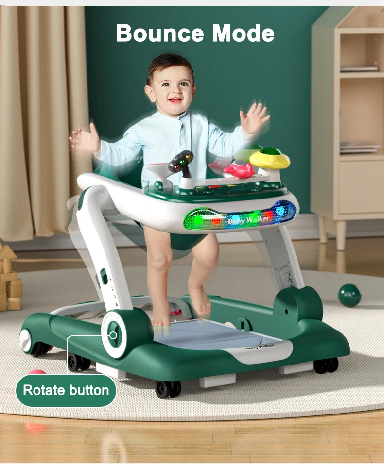 Claf Bebe Multifunctional 3 in 1 Musical Folding Toddler Bouncer Toys ...
