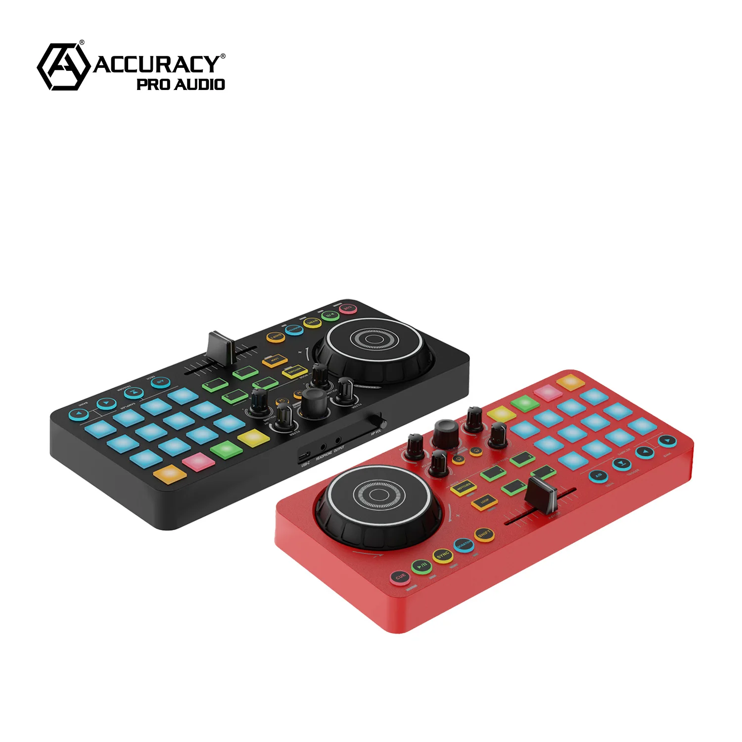 Accuracy Pro Audio MID36S USB 4-Channel DJ Controller Mixer - Compact ...