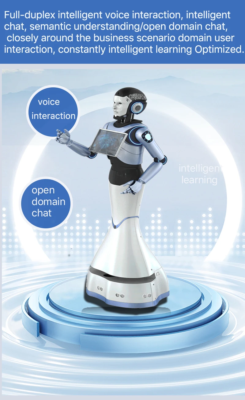 Dreambot - Humanoid Service Robot for Commercial Use