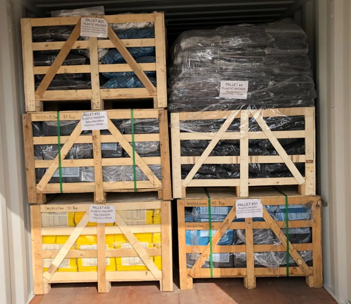 Heavy Duty Plastic Shims Injection Packers Construction Materials ...