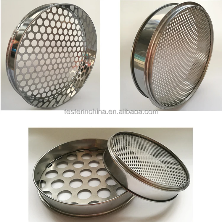 Stainless Standard Laboratory test Sieves SOIL SAND CEMENT SIEVES 200MM ...