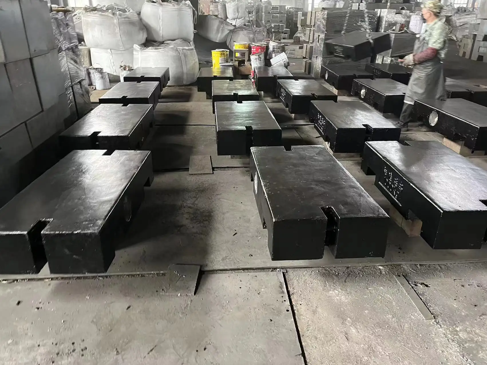 5000kg Test Weight - Precision Cast Iron for Calibration