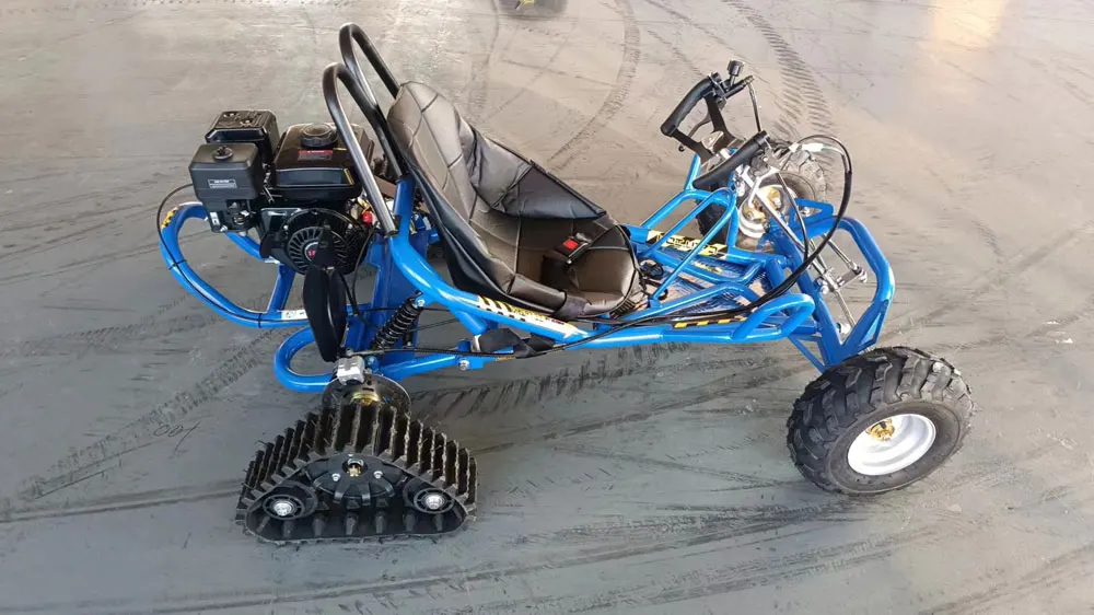 Outdoor Go Karts Skiing Crawler Wheels - Mini Buggy Kit