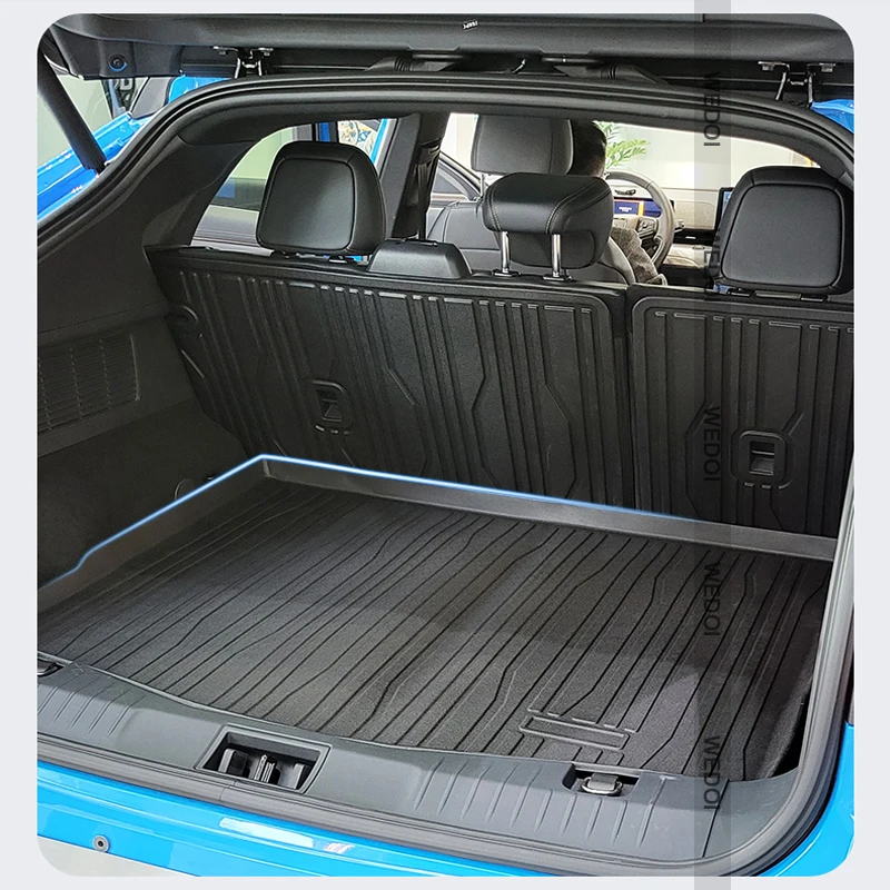 2021 2022 Tpe 3d Trunk Mat For Ford Mustang Mach-e All Weather Trunk ...