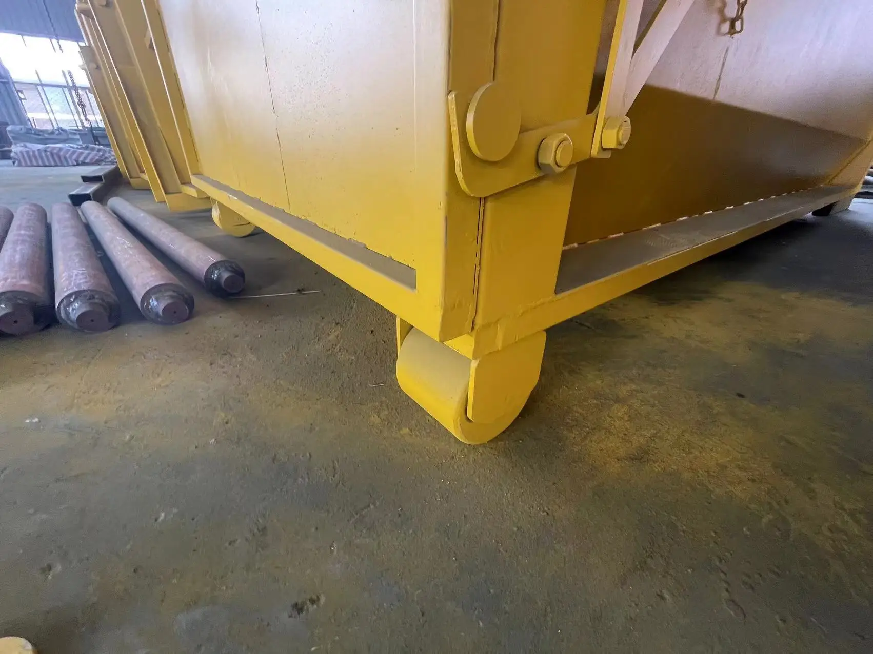 Hook Lift Bin Skip Garbage Sorting And Recycling Bin Refuse ...