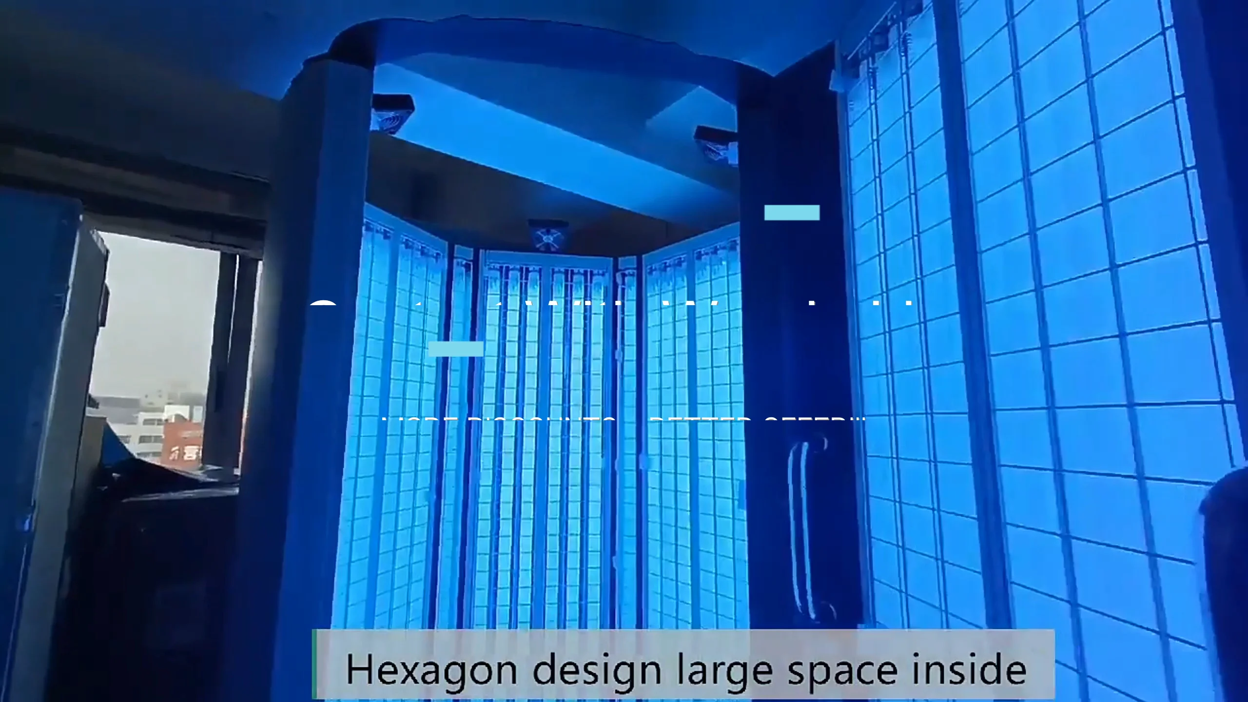Hospital Full Body 311nm Uv Phototherapy Cabin For Psoriasis Treatment ...