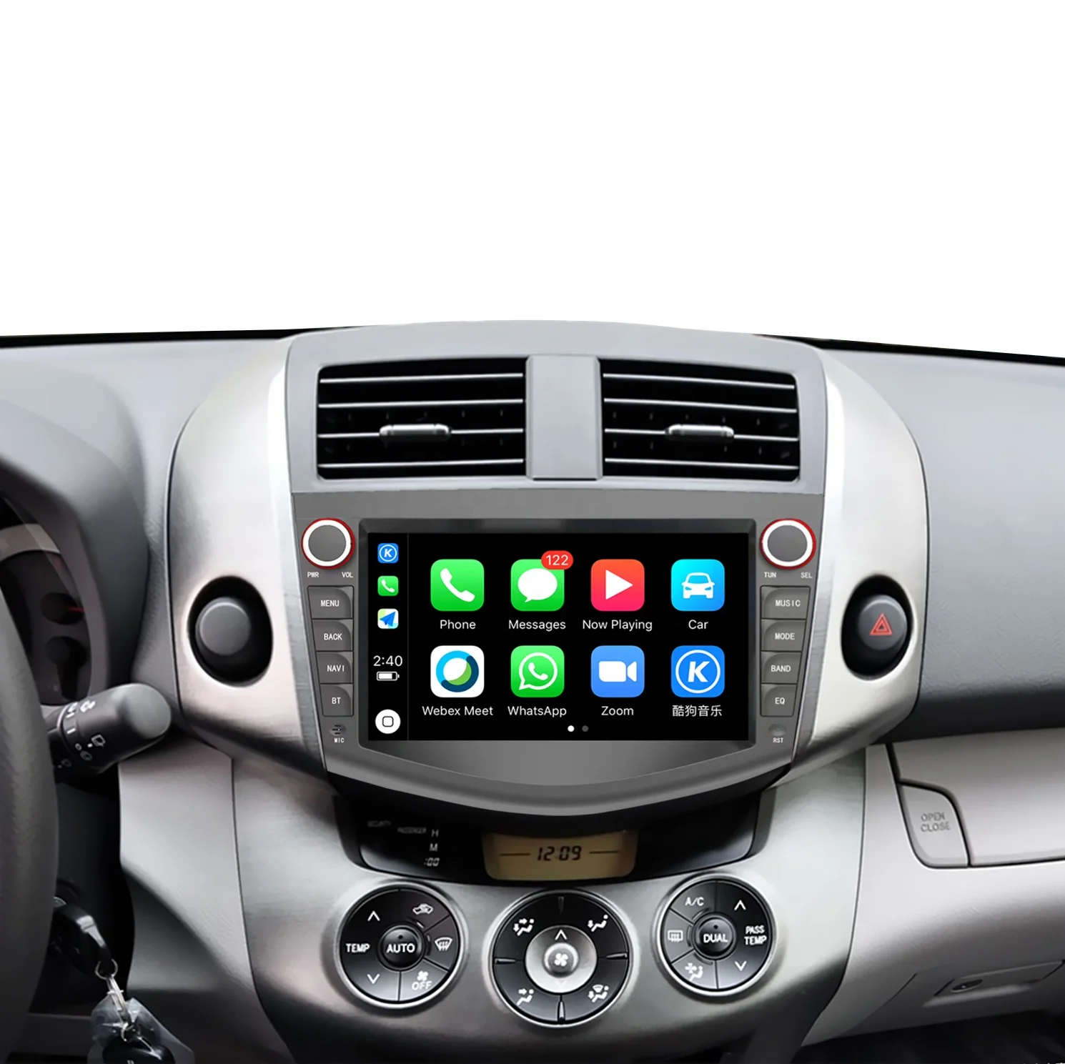 Ips Screen Android Car Radio For Toyota Rav4 Rav 4 2005-2013 Multimedia ...