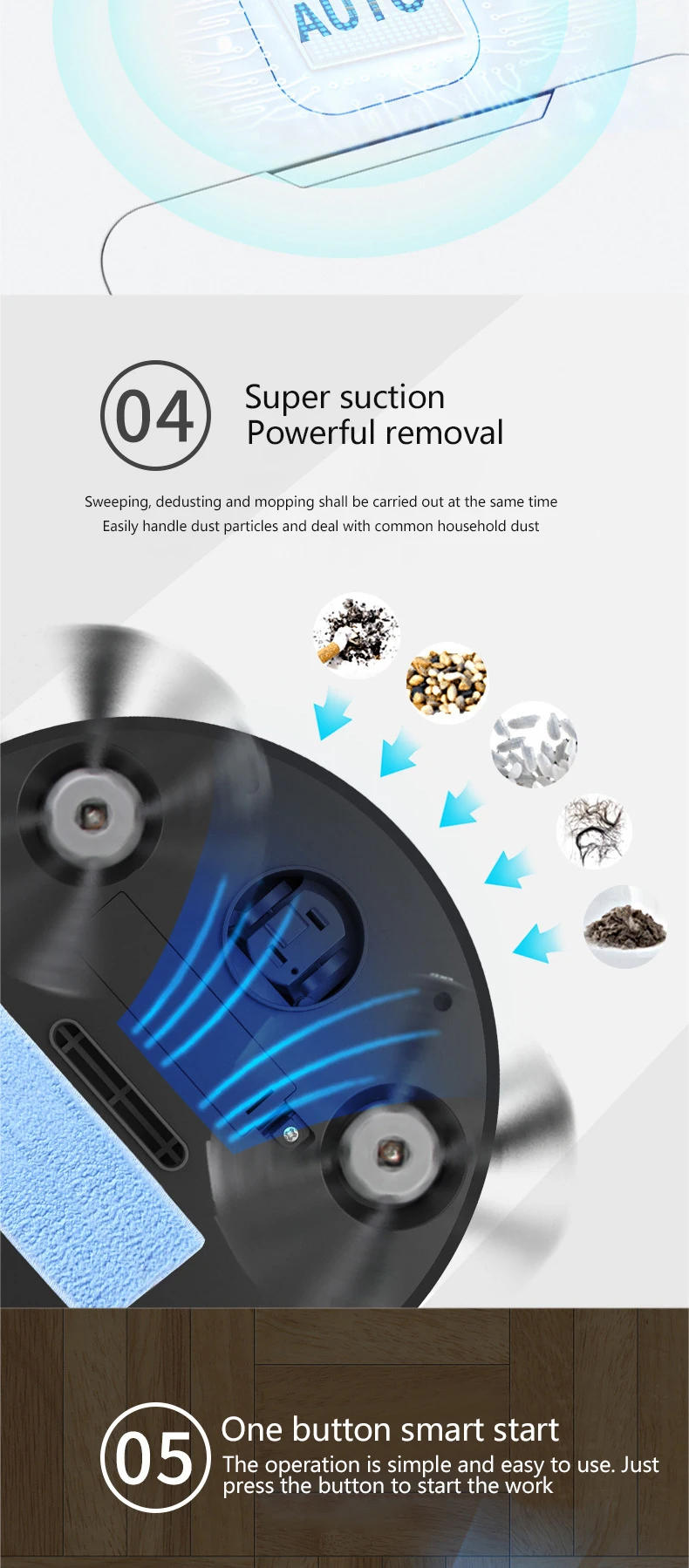 Wholesale Automatic Machine Sweeping Mini Cleaning Machine Lazy Vacuum ...