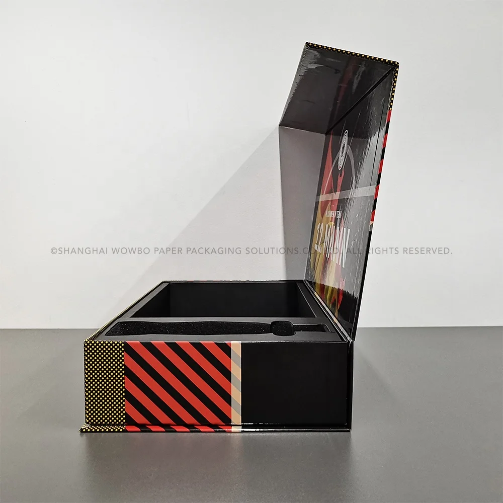 Custom Printed Glossy Lamination Mixed Color Grey Board Crack ...