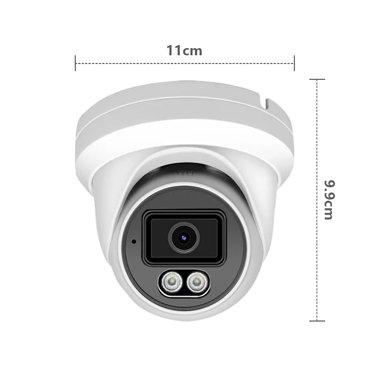 Compatible Hik TVT 4MP PoE IP Security Camera Plug&Play Outdoor Full ...