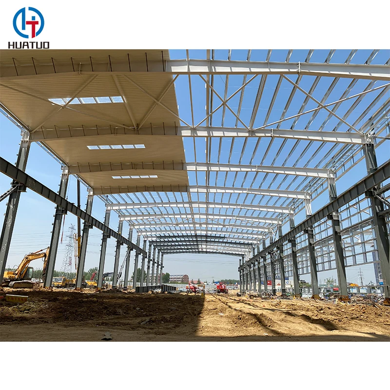 Prefab Steel Structure Metal Building Steel Warehouse Manufacturers ...