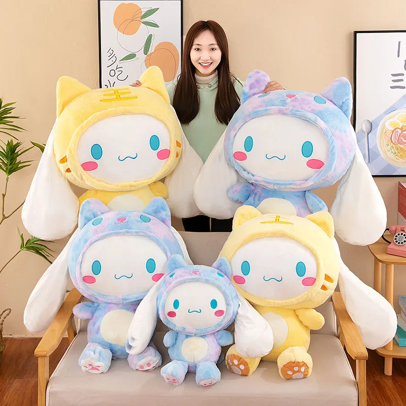 Cartoon Plushie Toy Kuromi Melody Plush Kt Cat Stitch Pochacoo Toy ...