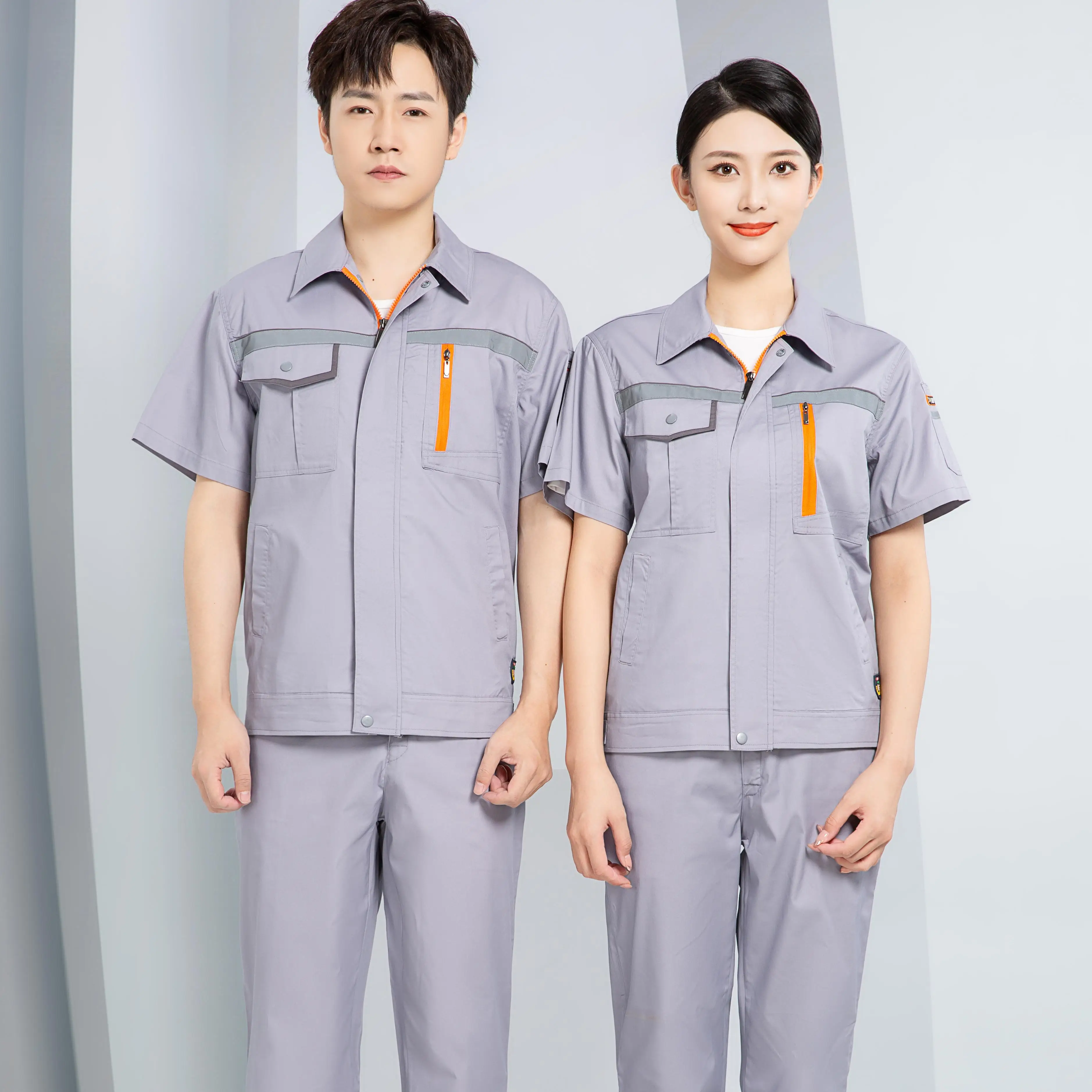 Car Wash Clothing Summer Waterproof Hi Vis Reflective Safety Clothing ...