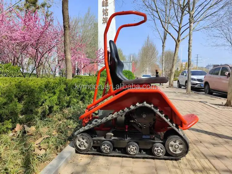 Tracked Undercarriage Chassis Triangle Rubber Track System for Jeep SUV ...