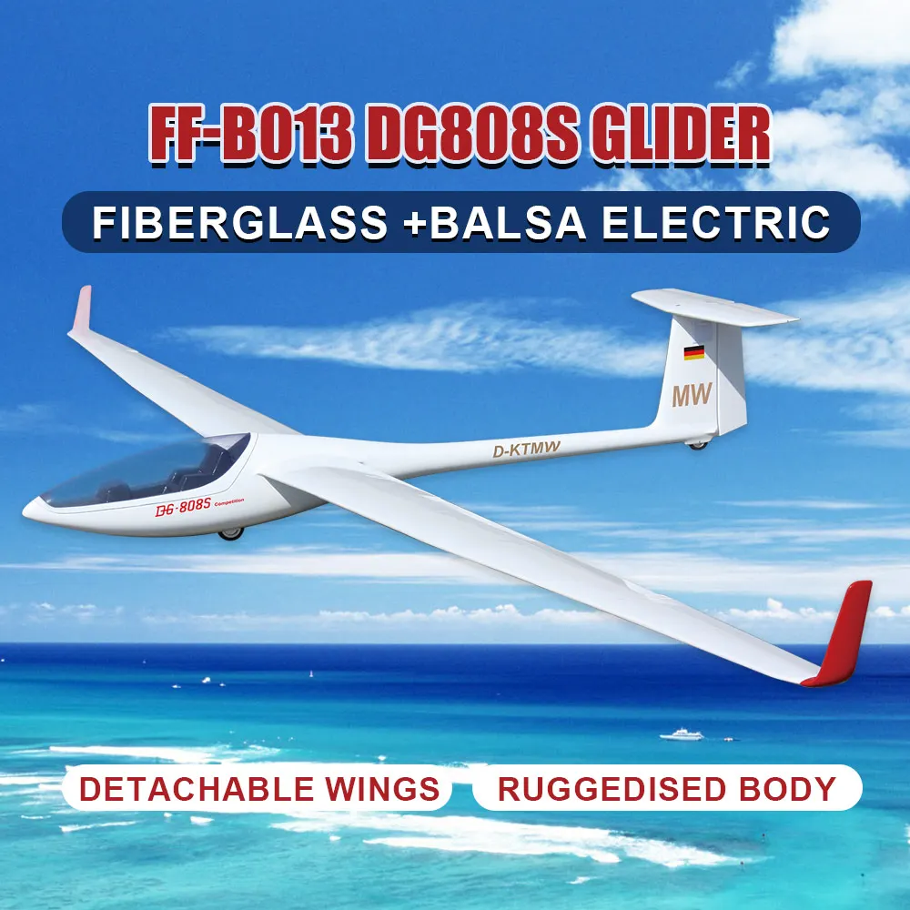 DG808S 4000毫米翼展飞机Flberglass和Balsa electrilc模型滑翔机飞机玩具遥控飞机| Alibaba.com