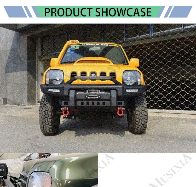 Musixia Front Bull Bar for Suzuki Jimny JB43 - Durable 4x4 Accessory