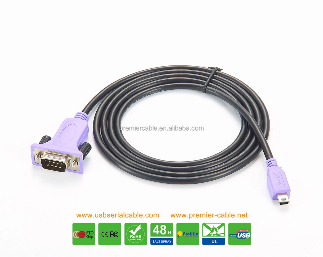 Micro Usb To Rs232 Db9 Serial Adapter Cable - Buy Micro Usb To Rs232 ...