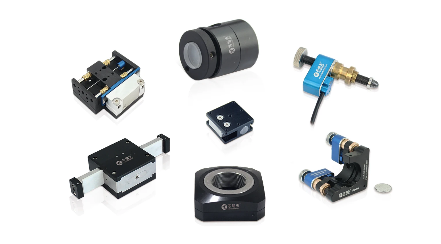 N61.R5E Piezo Motor Driven 360 Rotation Stage for PC Control