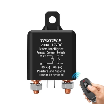Universal Battery Switch Relay Wireless Remote Control Disconnect Cut ...