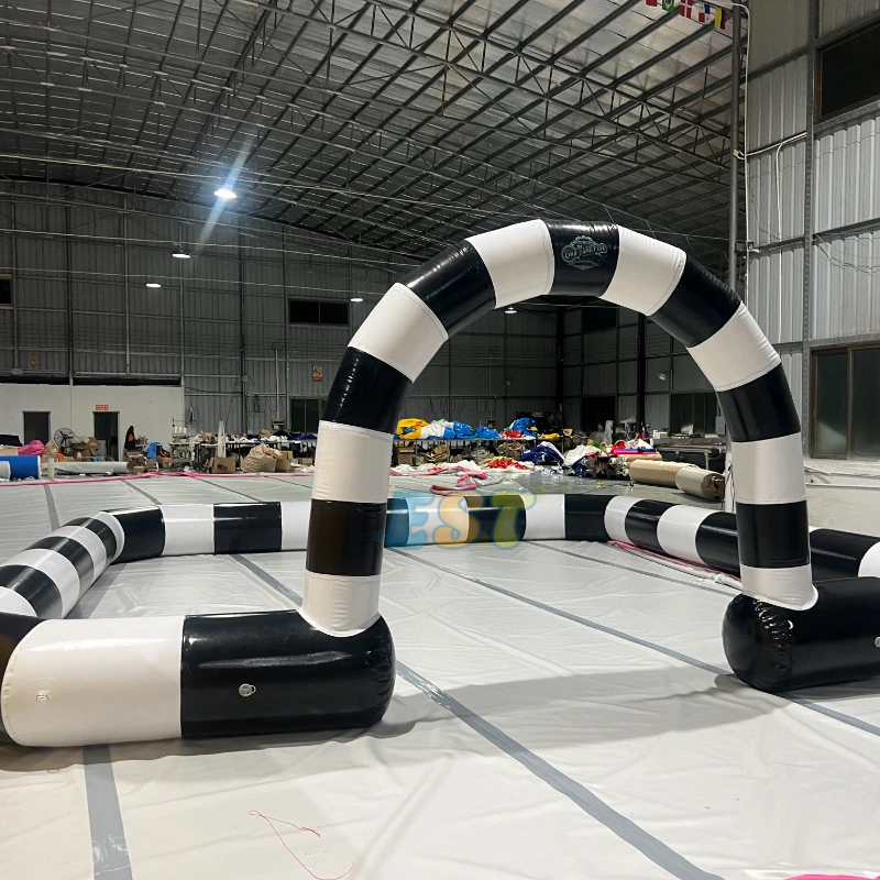 Popular Outdoor Indoor Bumper Car Inflatable Race Track Bumper Car ...