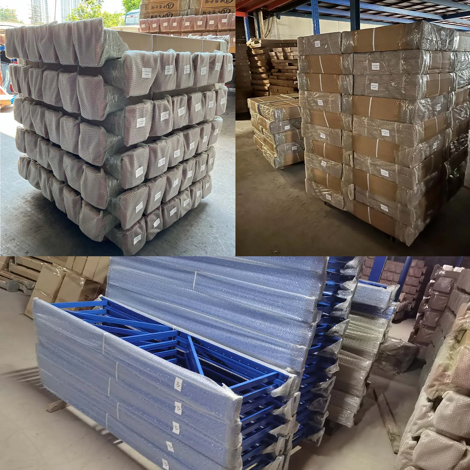 Custom Heavy Duty Shelving 4 Tier Industrial Selective Warehouse Metal ...