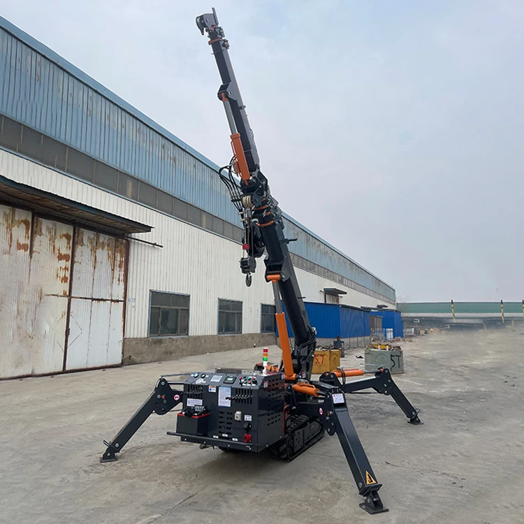 3 Ton Mini Spider Crane - Efficient Construction Lifting
