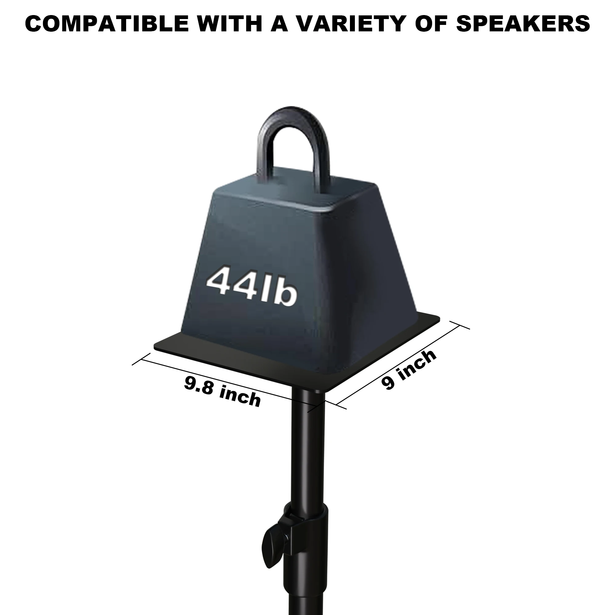 Fully Metal Height Adjustable Speaker Stand for JBL Partybox Encore ...