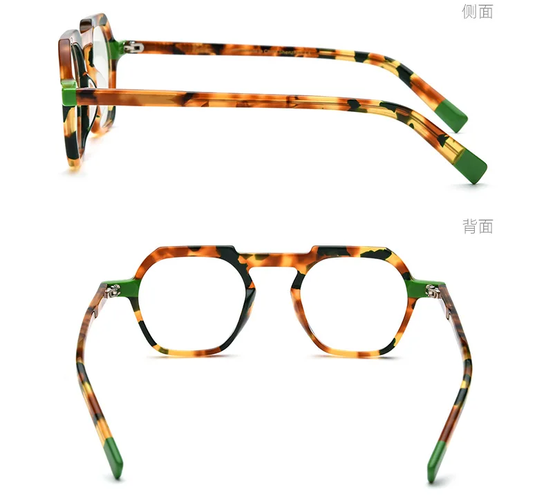 Customized Designer Vintage Spectacle Frames Eyeglasses Acetate New ...