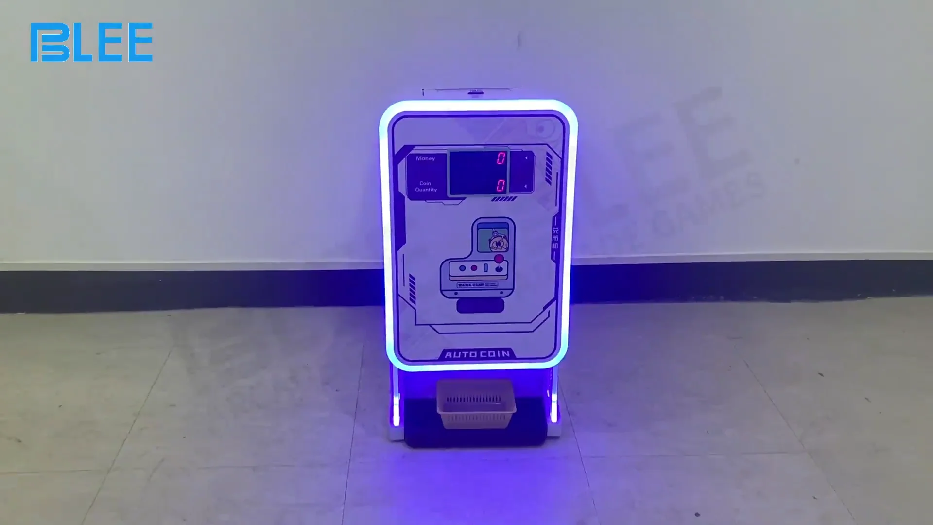 Coin Operated Coin Change Machine Bar Counter 24hours Automatic Money ...