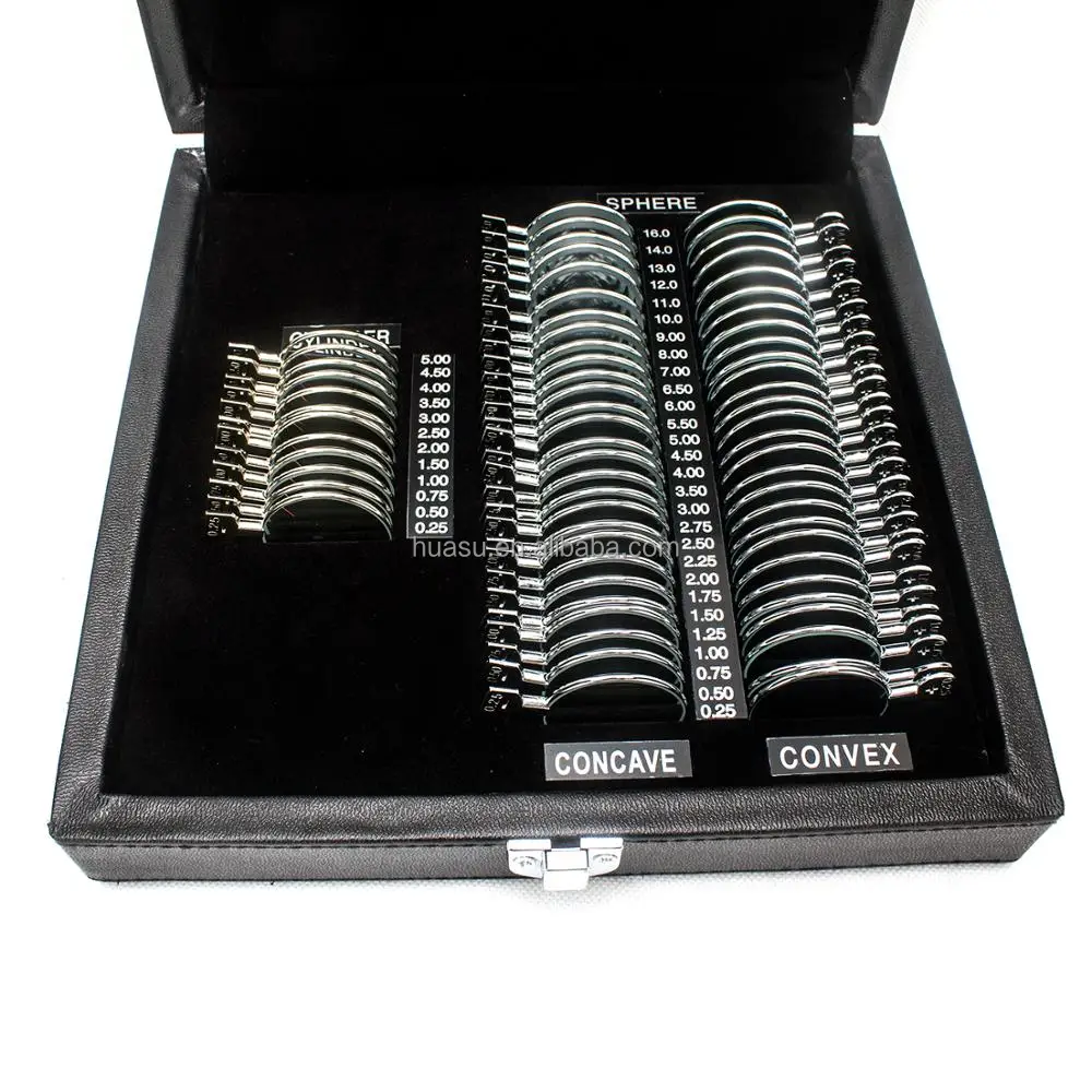 Smart Optical Test Box - Trial Lens Set with 68 Pieces