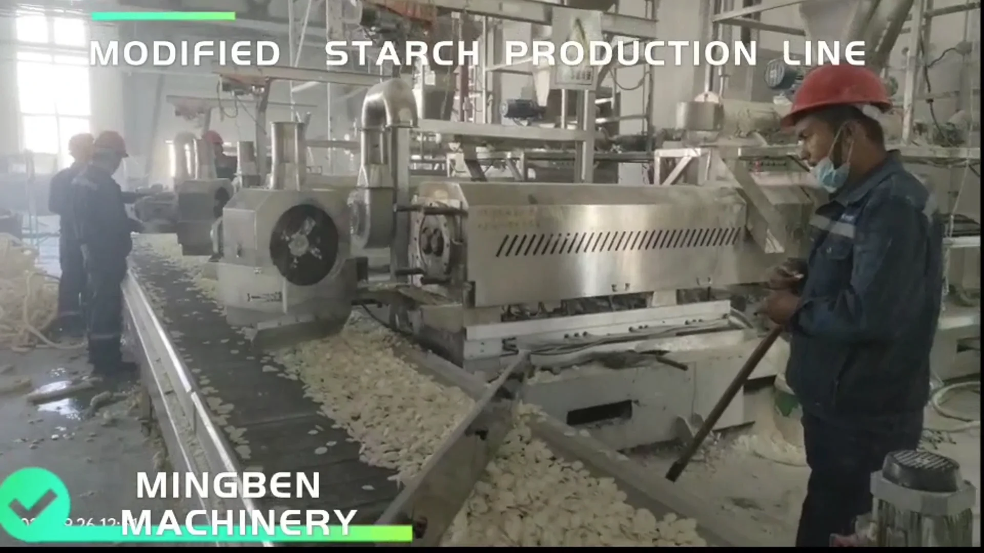 Modified Starch Production Line And Nutrition Powder Making Machine ...