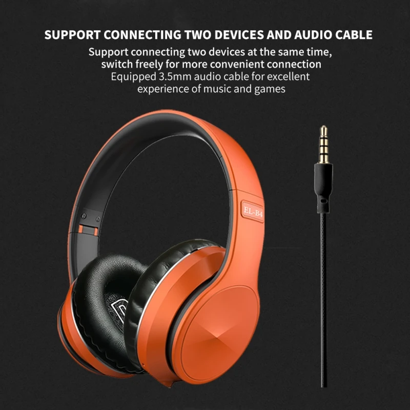 Auricular 2024 Over Ear Wireless Microphone Headset Gamer Noise ...