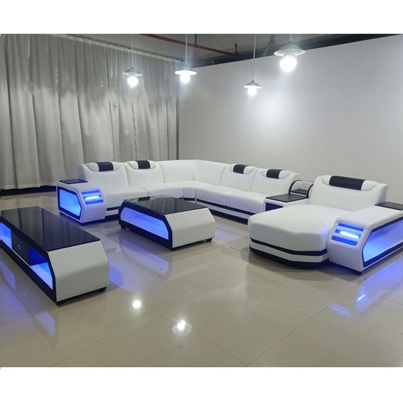 LED Couch - Modern Multifunctional Sofa with LED Lights
