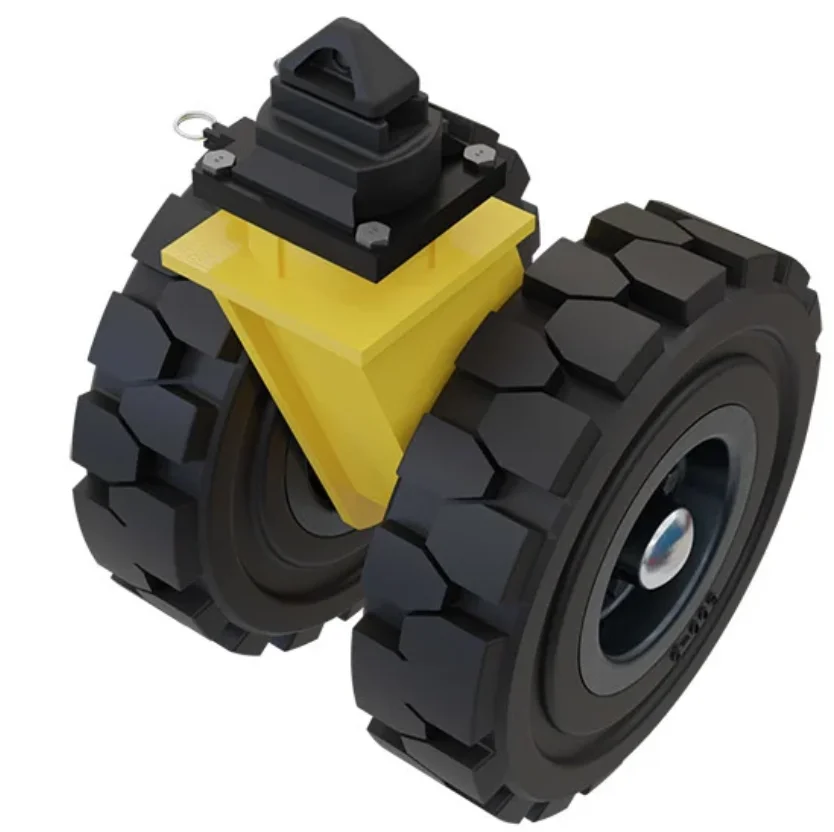 Heavy Duty Shipping Container Dolly Wheels by Wonray