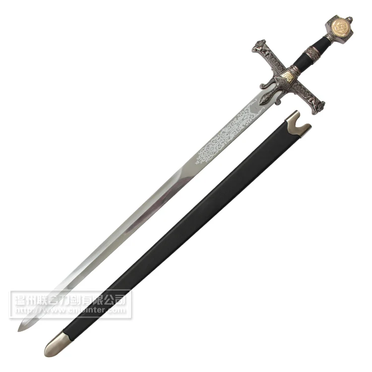 Gold King Solomon Sword Masonic Sword - Unisex Toy