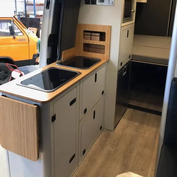 Luxury RV Cabinet RV Assembly Furniture Aluminum Camper Cabinet Light ...