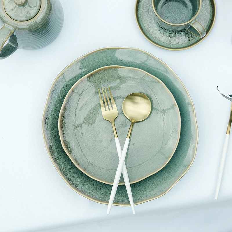 Rustic Nordic Decoration European Serving Platter Wedding Plates ...