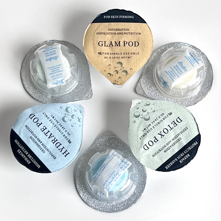 Glam Hydrate Detox Co2 Bubble Oxygenation Facial Pods