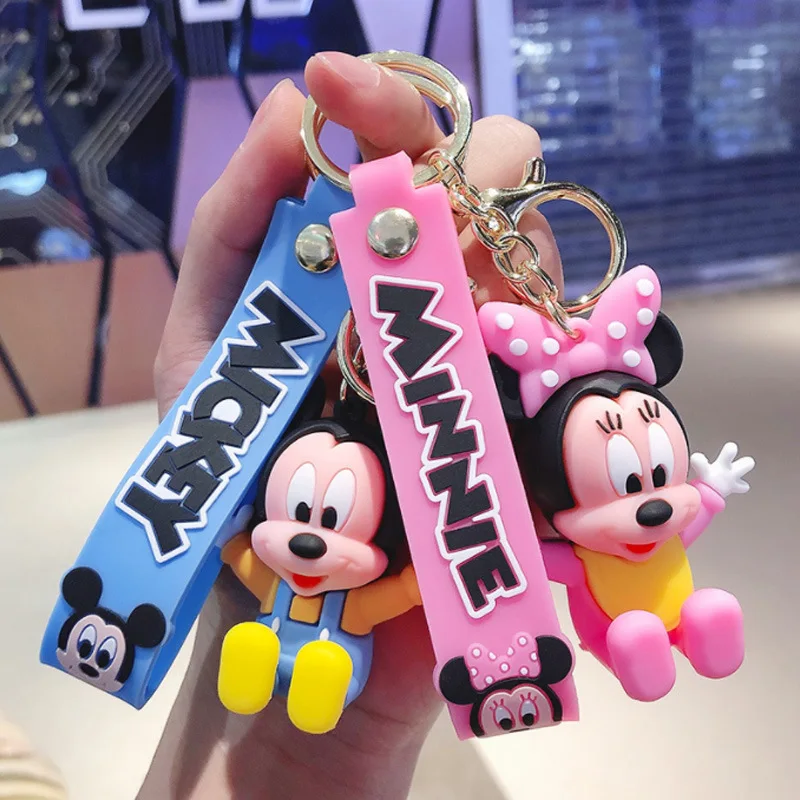 2022 Cute Cartoon Keychain Sitting Posture Mickey Mini Couple A Pair Of ...