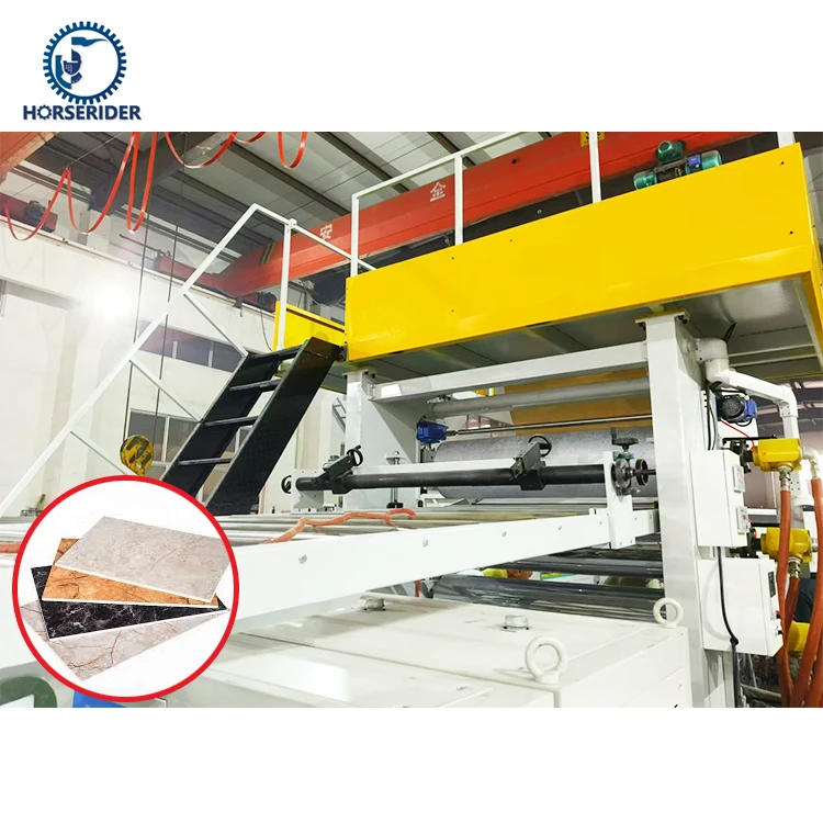 PVC Marble Sheet making and manufacturing machine of PVC sheet machine ...