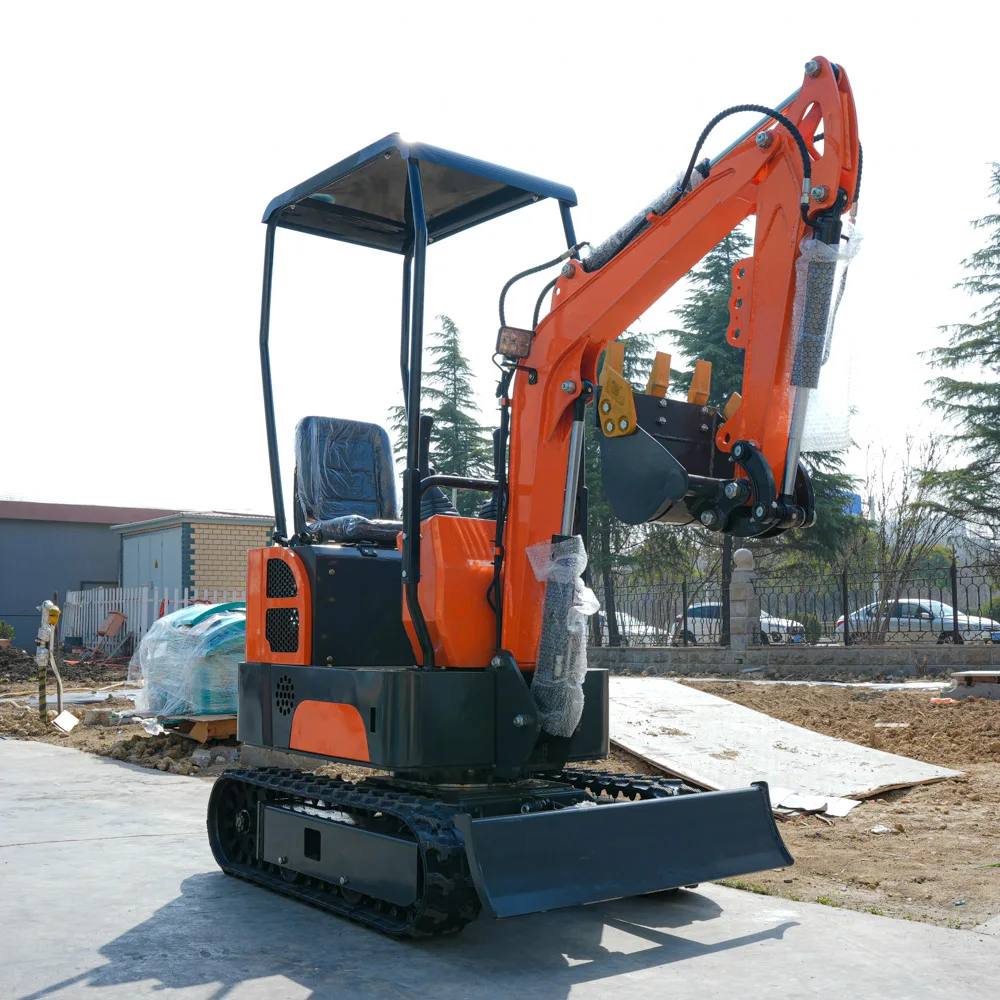 Free Shipping Ce/epa/euro5 0.8t 1 Ton Crawler Micro Mini Small ...