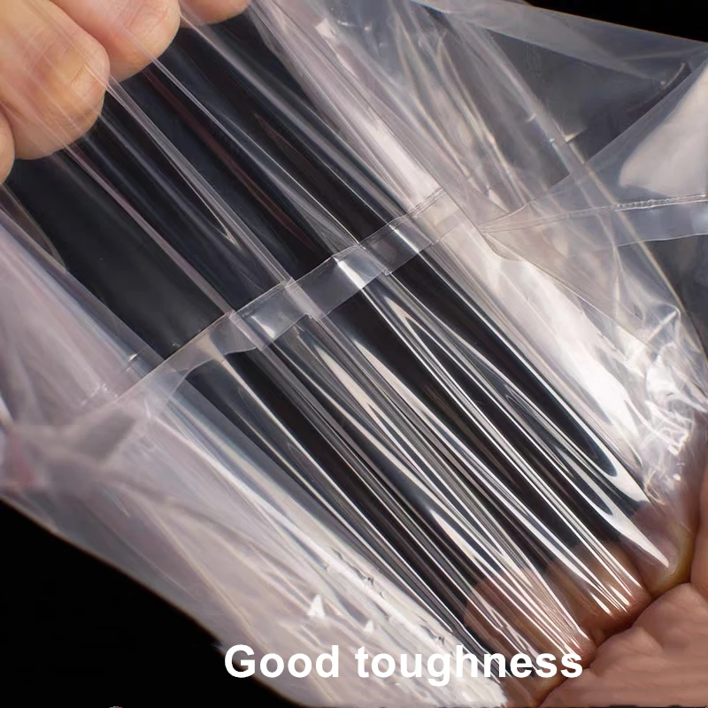 Multipurpose Flat Open Top Poly Bag Pe Plastic Clear Polyethylene Bags ...
