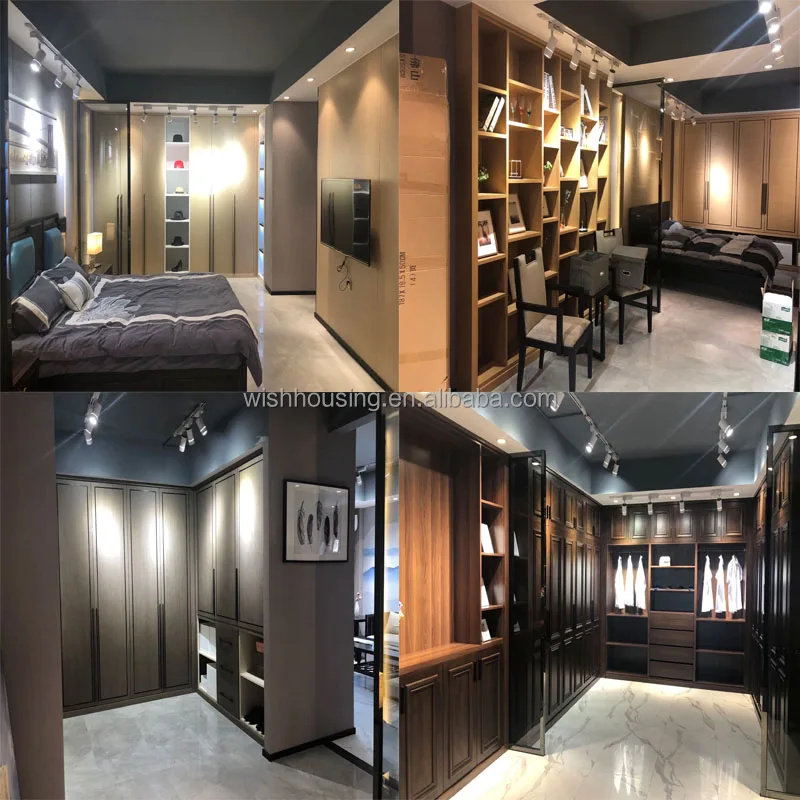 Customized U Shape Wardrobe - Modern Home Storage Solution