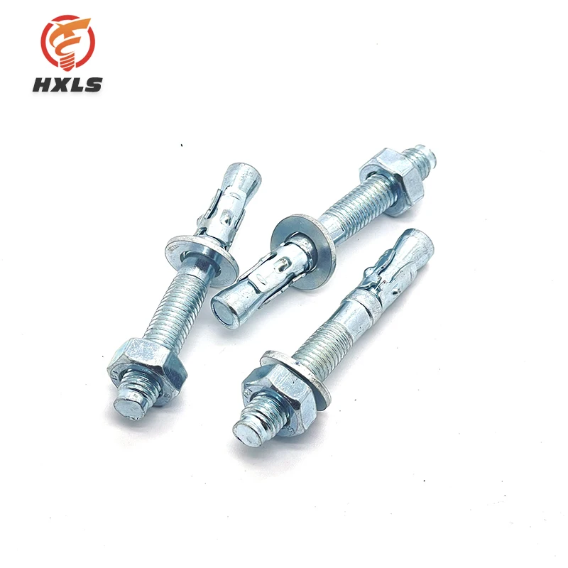 M8 M10 M12 M14 M16 M20 M24 Zinc Plated Steel Expansion Bolts