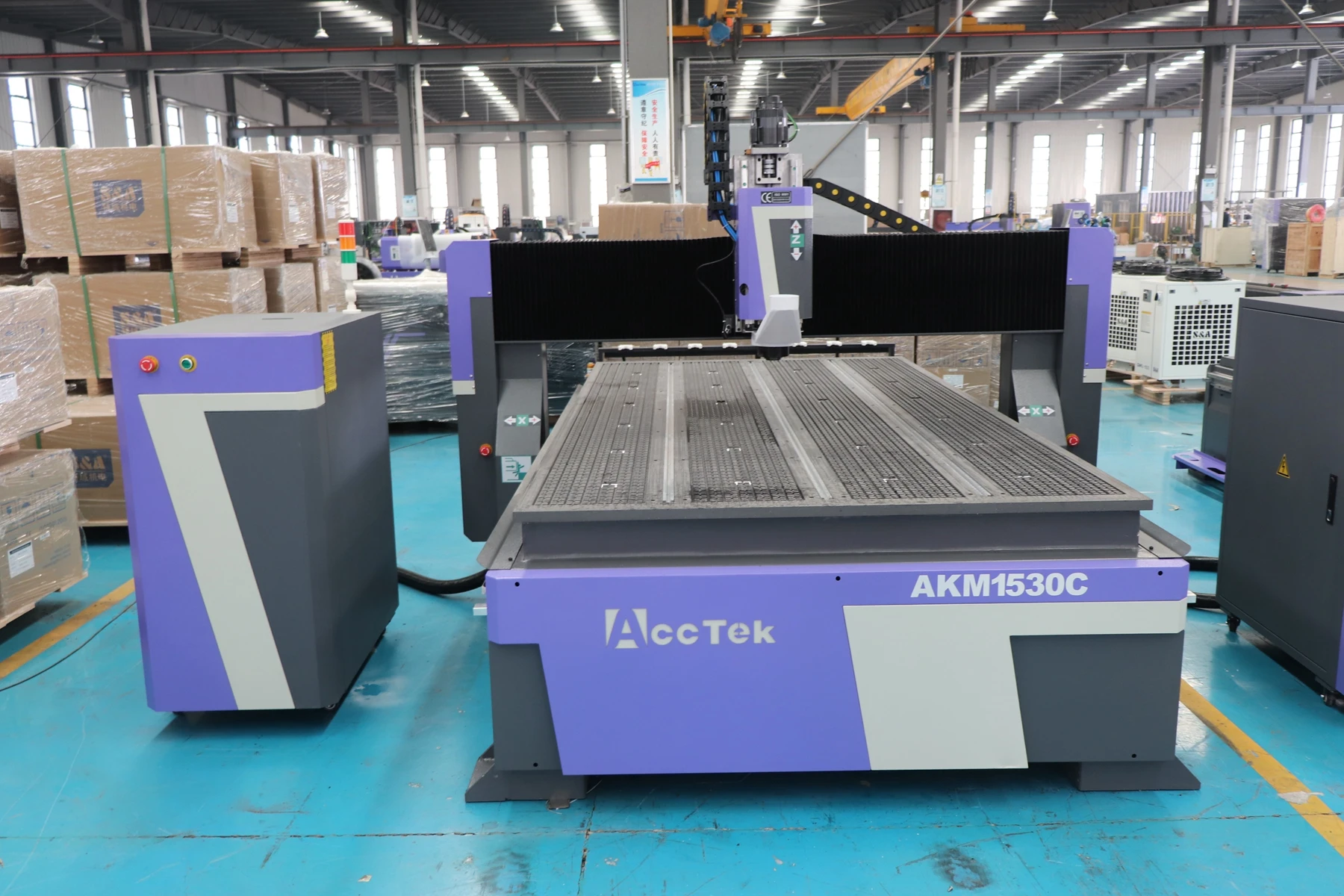 Automatic Wood Routers Atc 2040 CNC Router With 9kw ATC Spindle Vacuum Table 3kw Dust Collect 8 ...