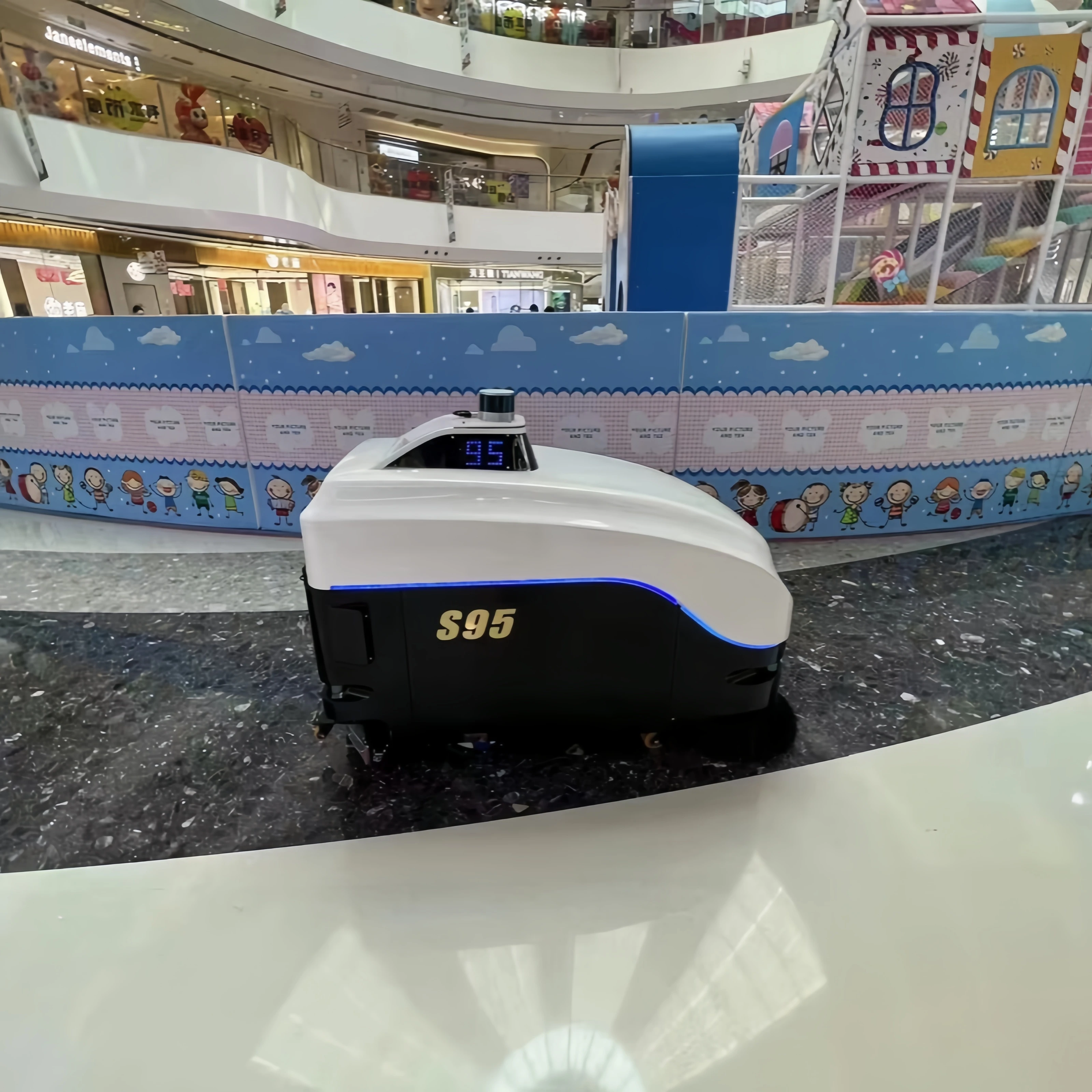 YOTO Intelligent Sweeper - Efficient Indoor & Outdoor Cleaning