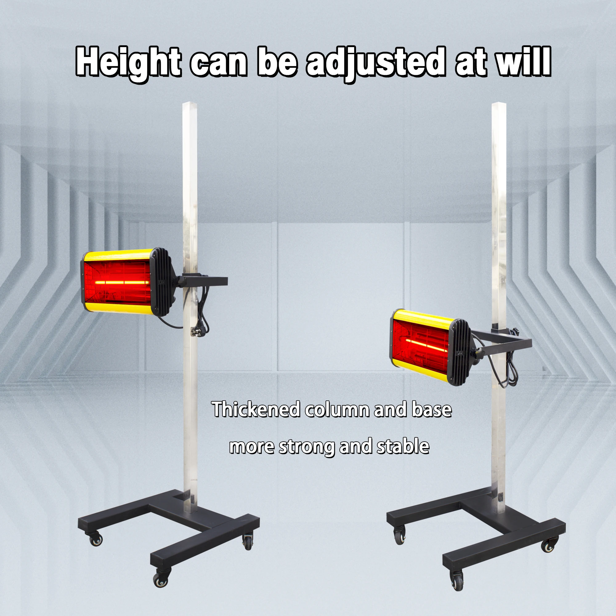 Lead Hornet Car Infrared Curing Dryer Light / Drying Paint Lamp With ...